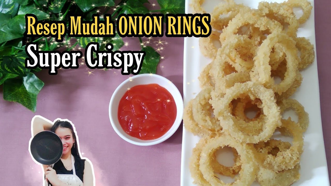 RESEP ONION RING TERMUDAH - YouTube