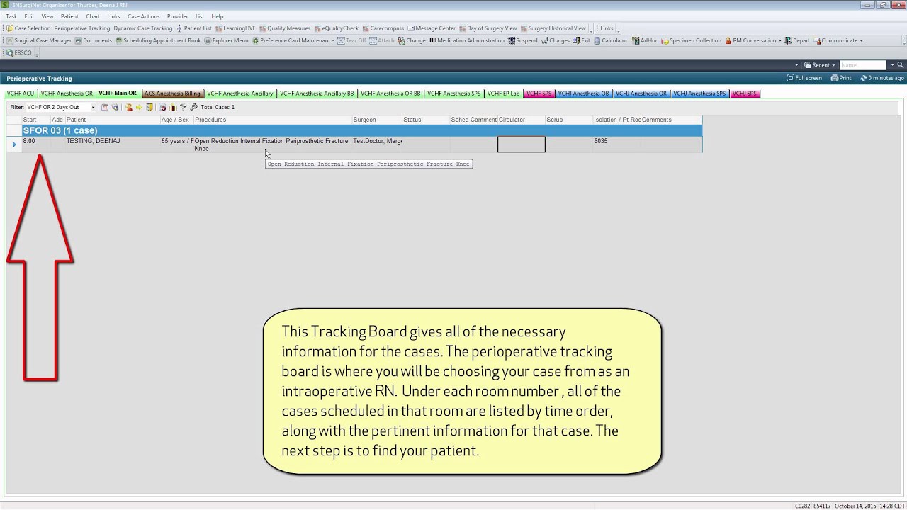 SurgiNet RN - Perioperative Tracking Board - YouTube
