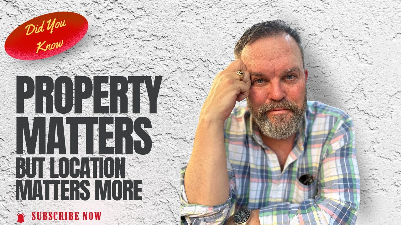 The Property Matters.The Area Matters More - YouTube