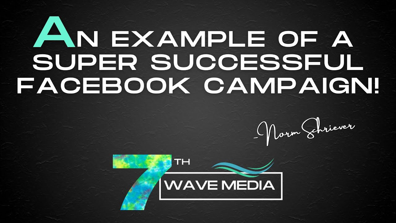 An example of a super successful Facebook ad campaign. - YouTube