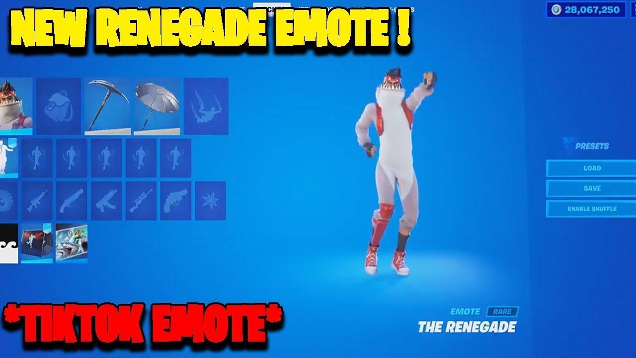 Fortnite Renegade Dance (10 Minutes) - YouTube