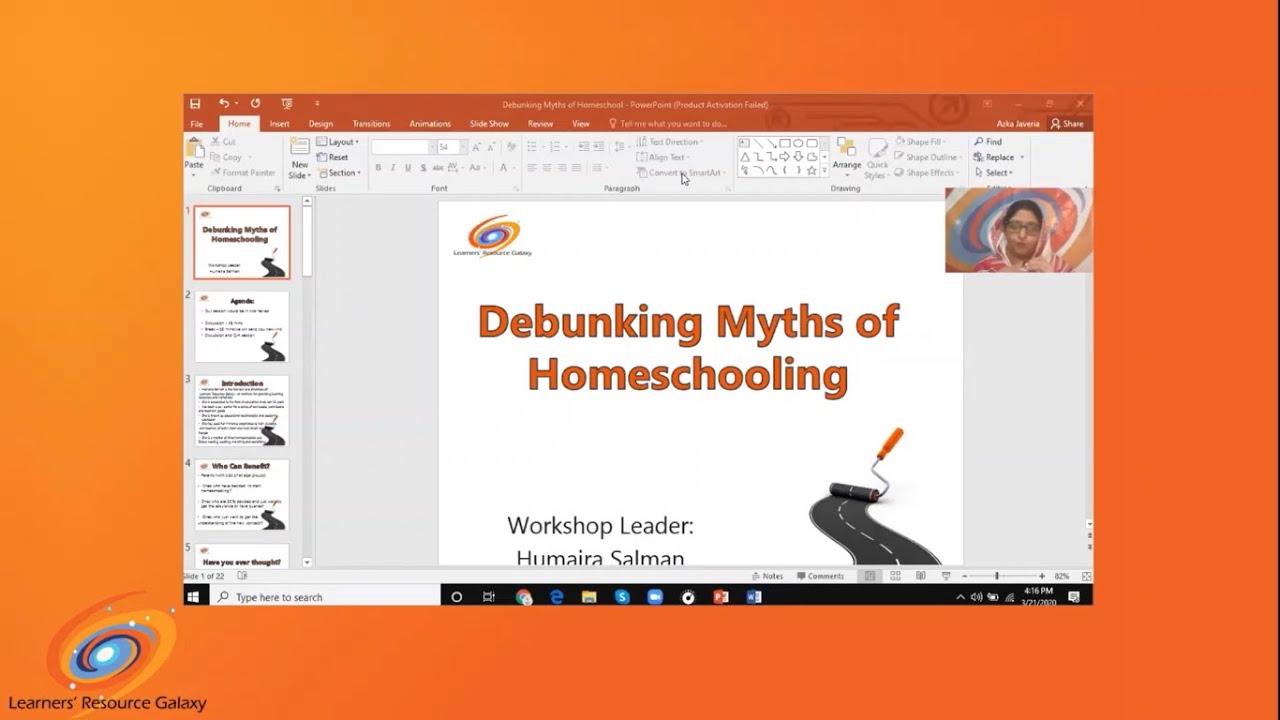 Debunking Myths of Homeschooling | Humaira Salman | @LRG.pk - YouTube