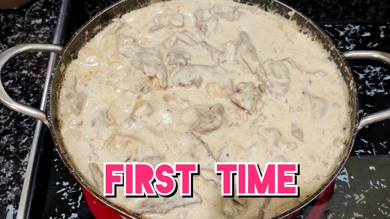 EASY TO PREPARE | BEEF IN CREAMY MUSHROOM - YouTube