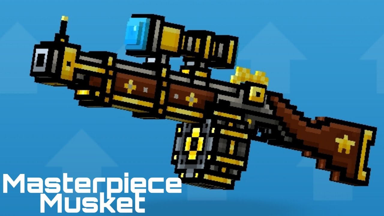 Masterpiece Musket//Pixel Gun 3d - YouTube
