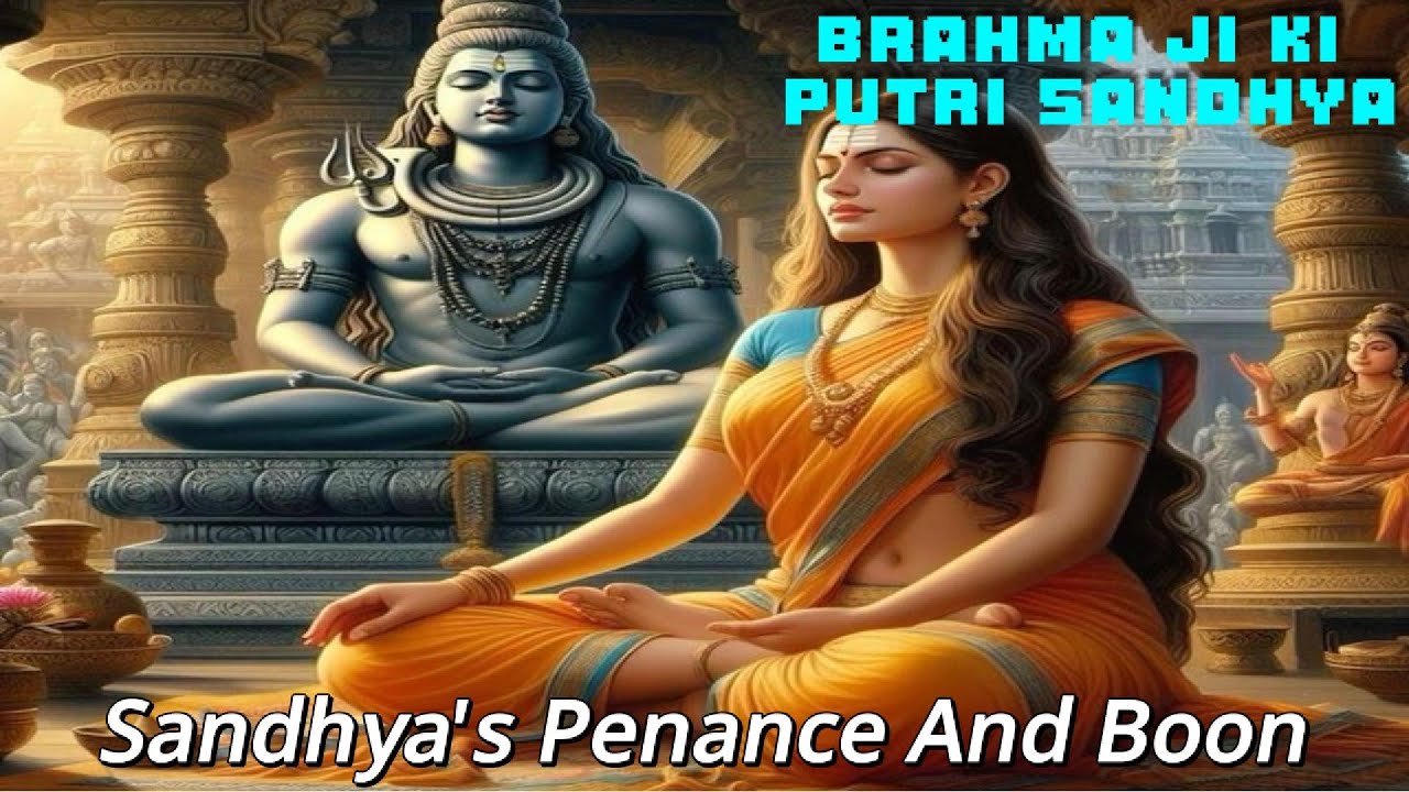 Brahma's Daughter Sandhya's Penance And Boon| Sandhya's reborn as ...