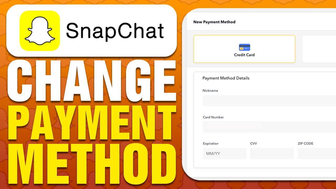 How To Change Payment Method On Snapchat (2025) - YouTube