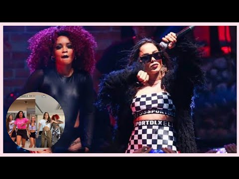 ANITTA dançando GIRL FROM RIO com a ARIELLE MACEDO
