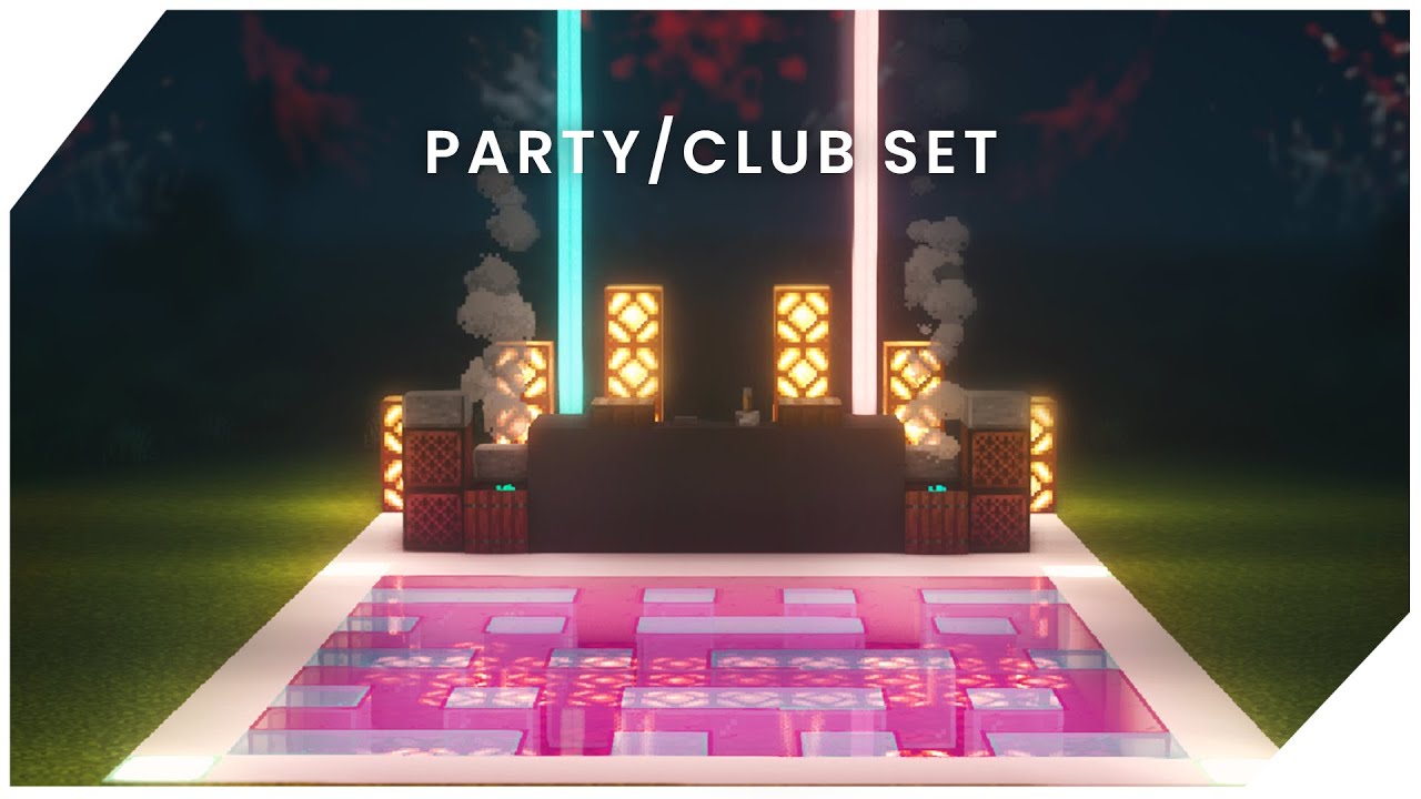 Cara Membuat Party/Club Set - Minecraft Tutorial Indonesia - YouTube