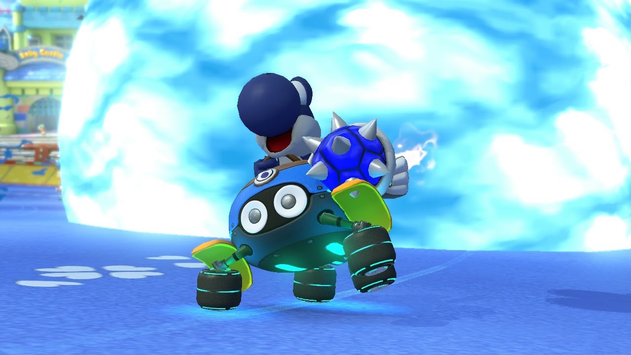 Spiny Shell Chaos! Custom Items in Mario Kart! | Mario Kart Experiment ...