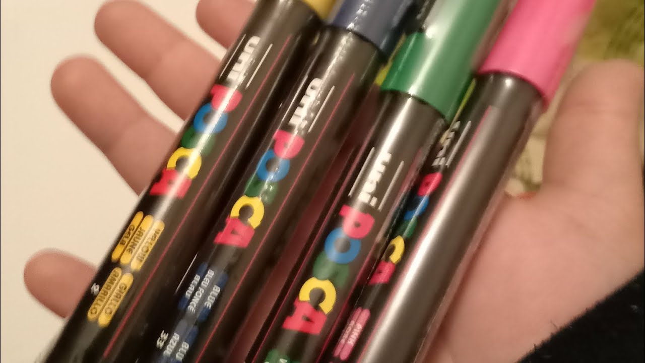 tip de desen cu posca - YouTube
