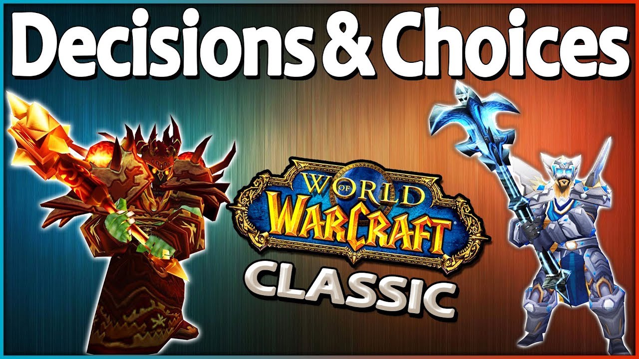 What Class to Pick in Classic Vanilla WoW and More! Community Questions ...