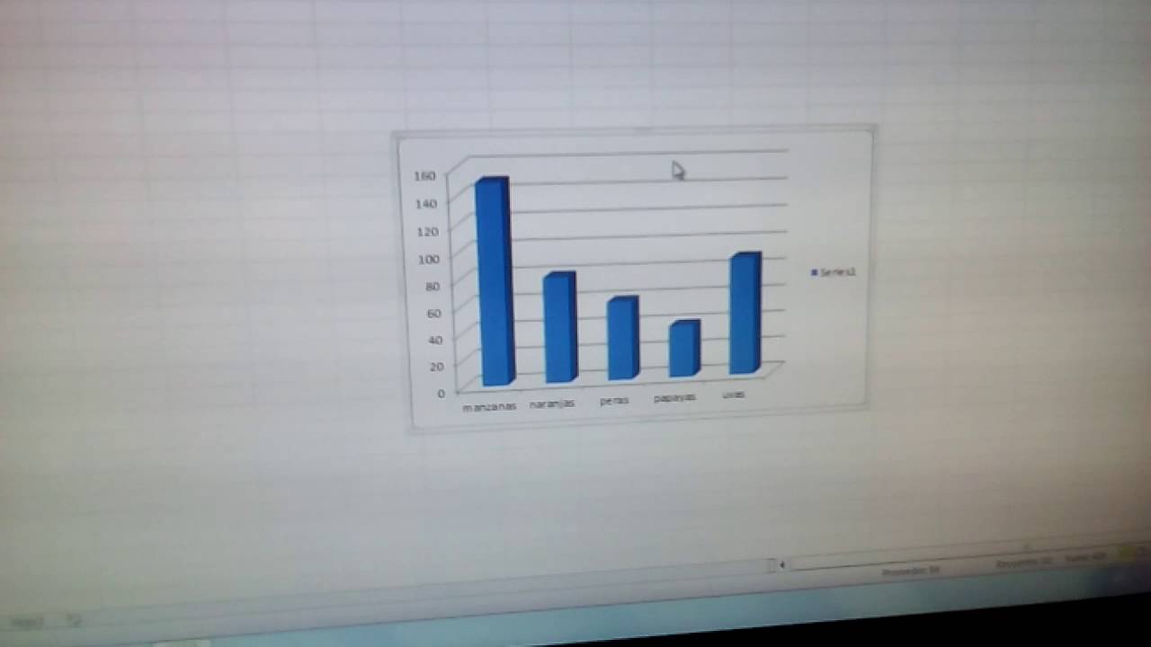 como insertar graficos en excel - YouTube