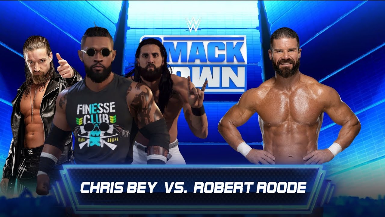 SMACKDOWN EP LUKE2K-CHRIS BEY Vs ROBERT ROODE..BULLET CLUB GET STRONGER ...