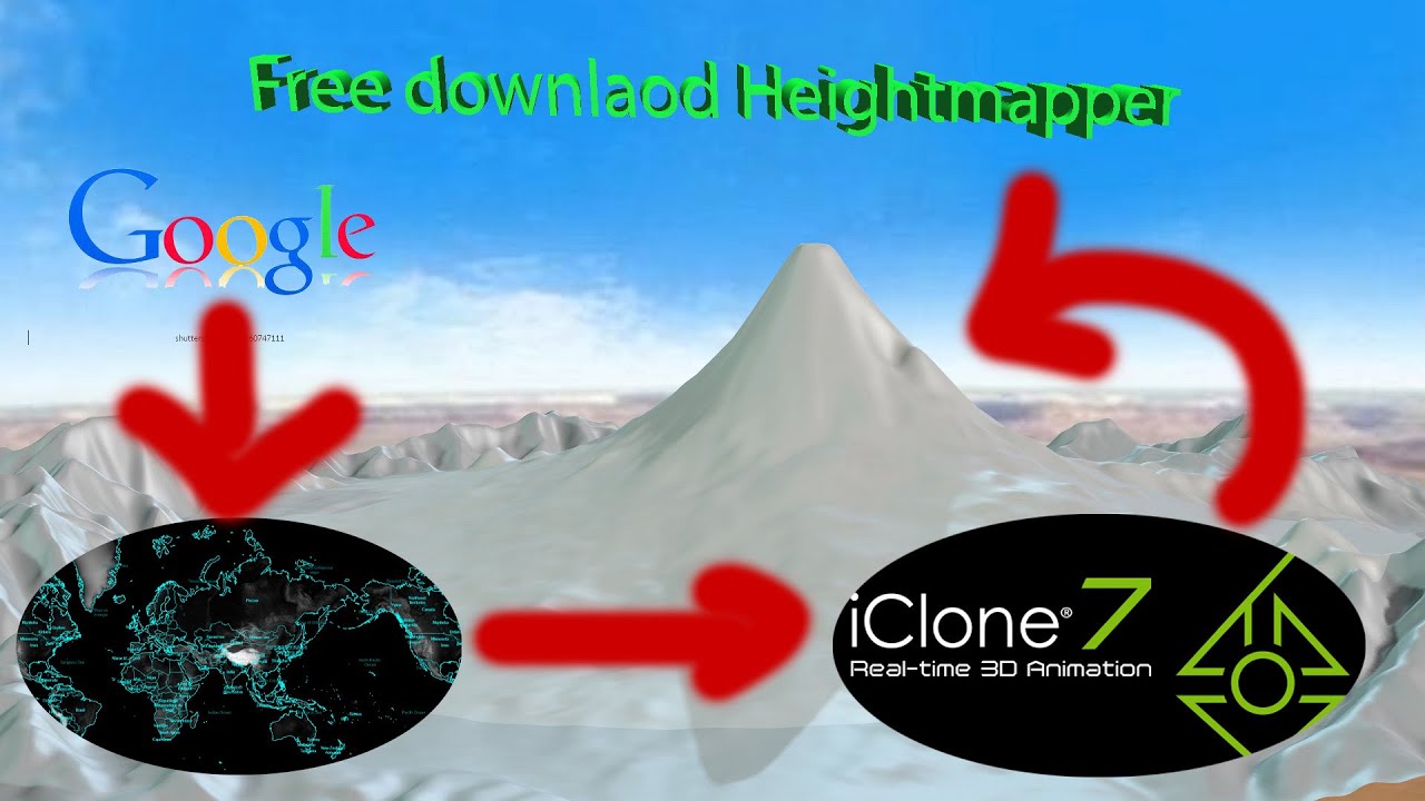 Qhia Kho Daim Av Kom Zoo Nkauj | Qhia Link Downlaod Heightmapper | 3d animation heightmap ...