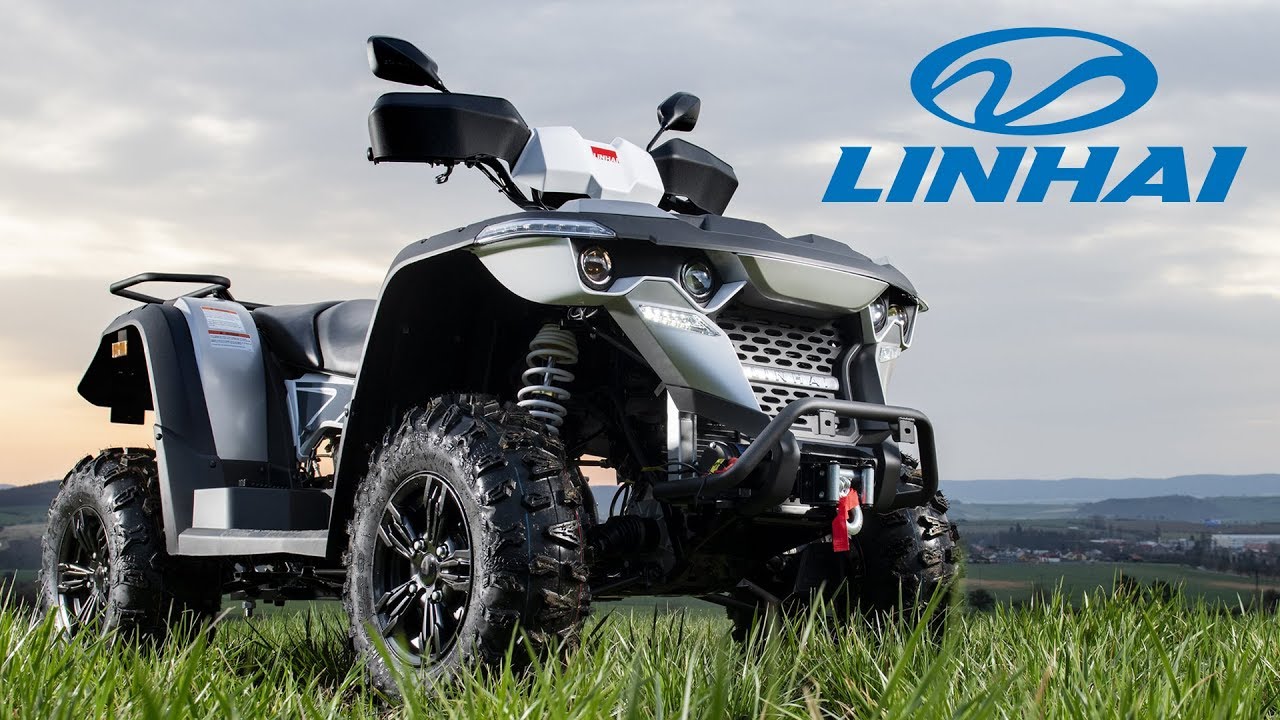 ATV LINHAI M550 4x4 - YouTube