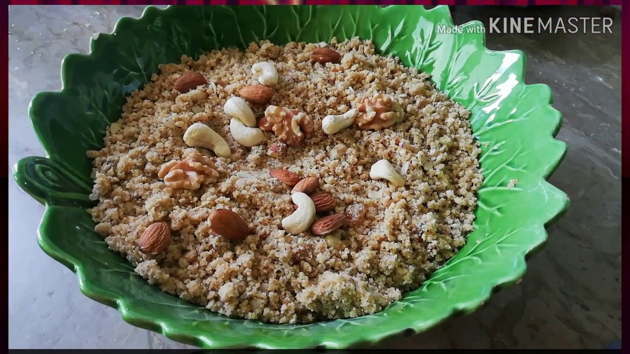 Panjiri/ gond wali panjeeri# what to eat after delivery/winter gift ...