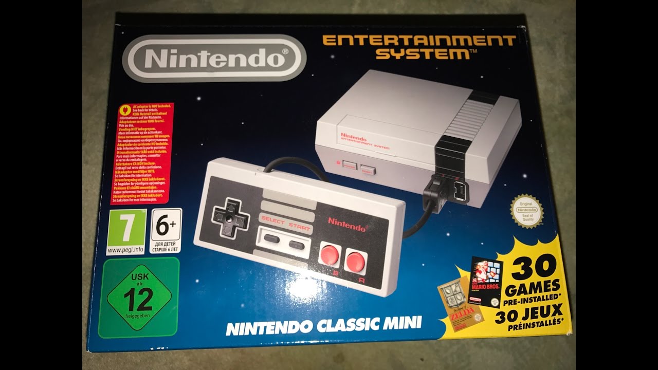 Nintendo NES Classic Mini Gameplay video and review - YouTube