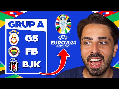 SÜPER LİG EURO 2024 FORMATIYLA OYNANSAYDI NE OLURDU? // FC 24 KARİYER MODU