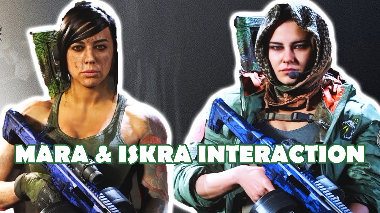 Call of Duty: Modern Warfare Operator Interaction - Mara and Iskra ...