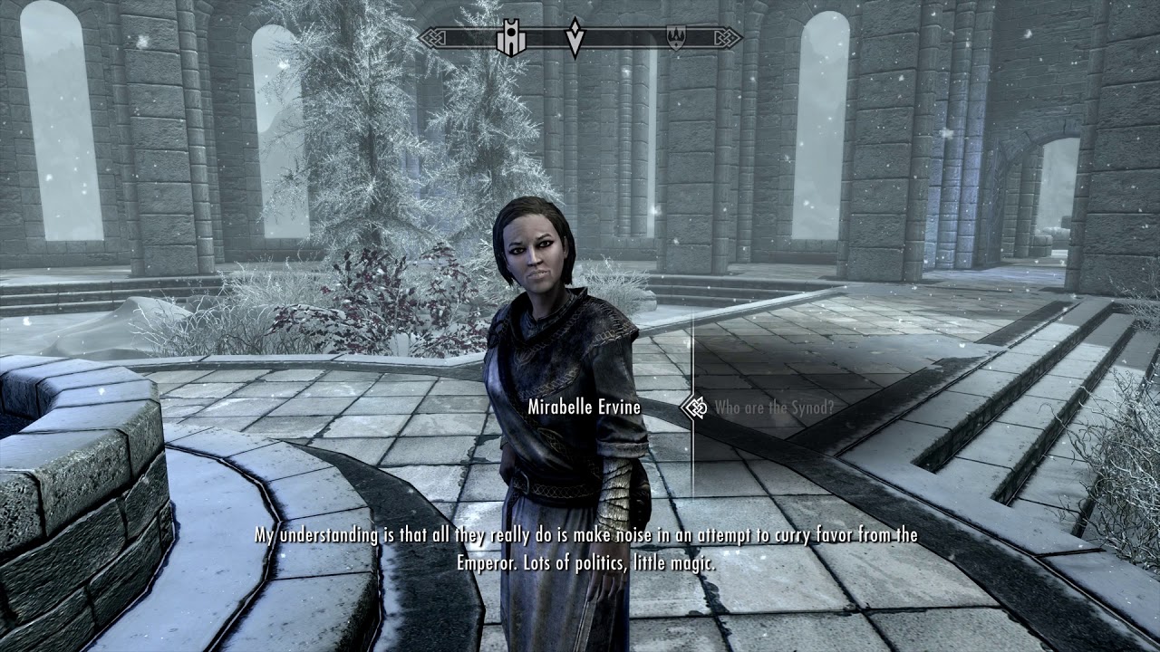 Skyrim Special Edition - Revealing The Unseen: Speak with Mirabelle ...