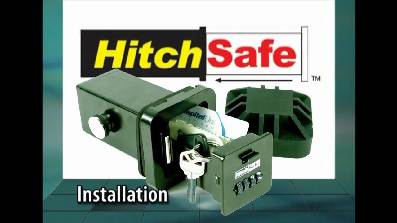 Installing HitchSafe, hitch safe, trailer hitch safe, hitchsafe key ...