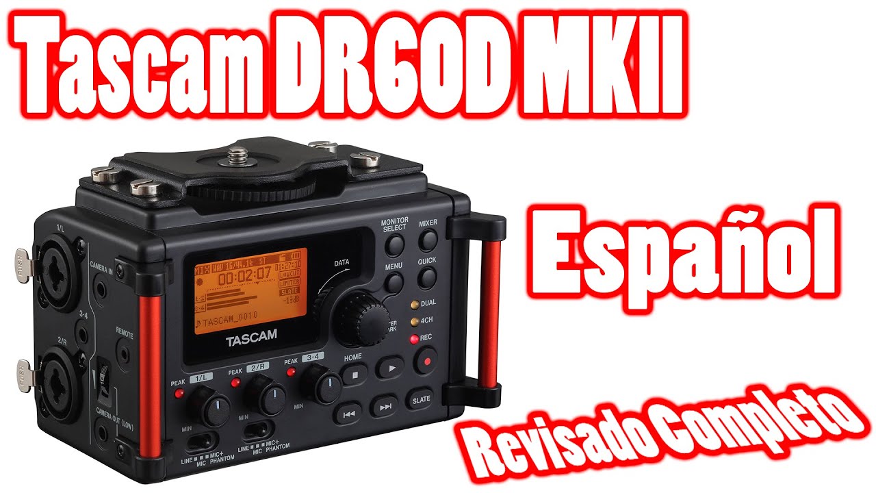 Tascam Dr 60D Español - YouTube
