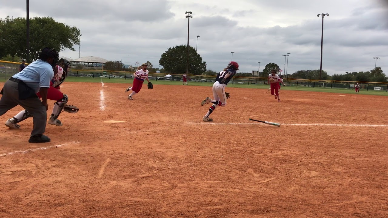 Sydney Kroll 11112017 Sneaky bunt - YouTube