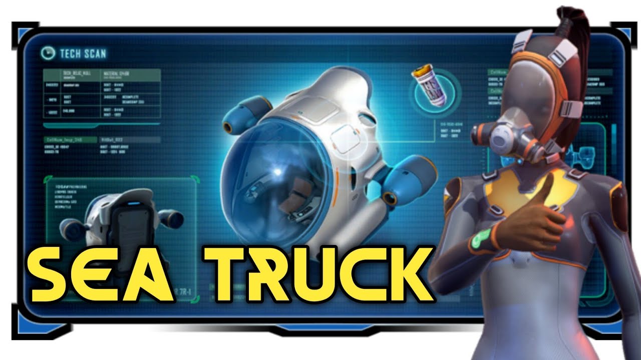 subnautica below zero seatruck fragment location - YouTube