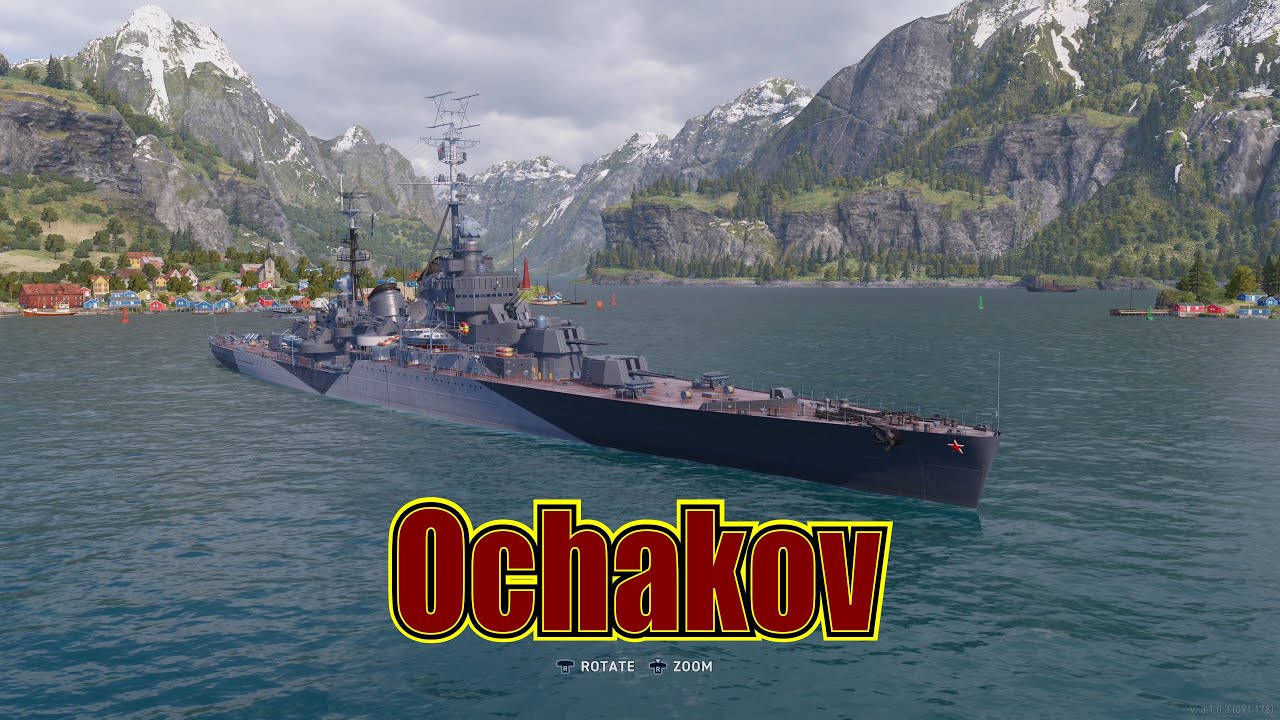Meet The Ochakov! Tier 7 Russian Cruiser (World of Warships Legends ...