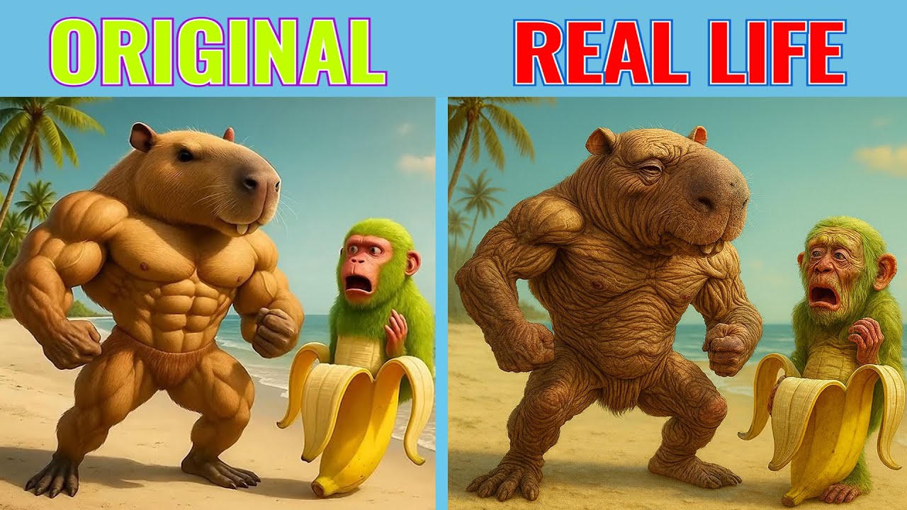 Brainrot memes when the weak become Strong | Brainrot Original vs Real ...