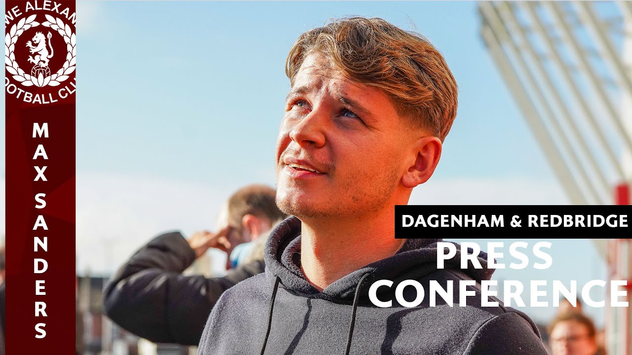 PRESS CONFERENCE | Max Sanders Excited For FA Cup Clash - YouTube