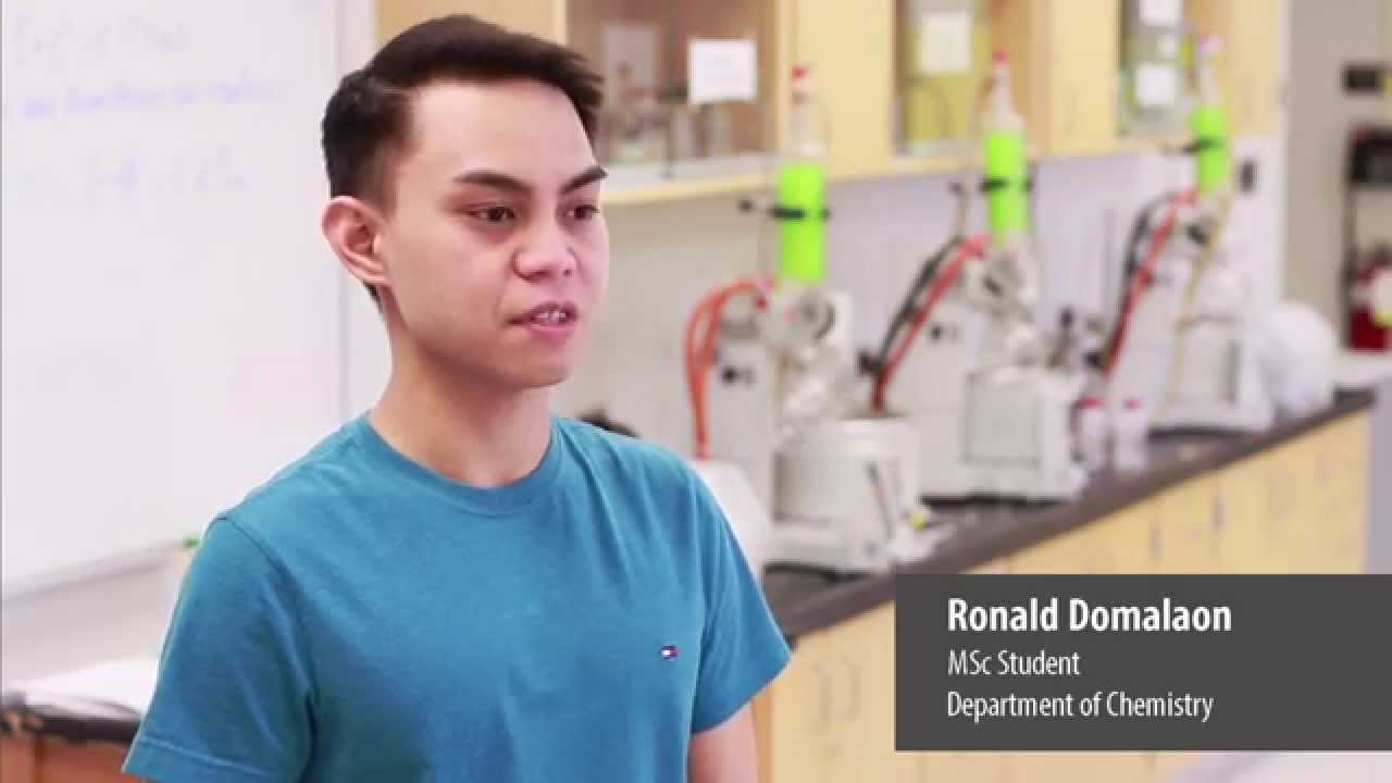 Interview with a Chemistry Graduate Student: Ronald Domalaon - YouTube
