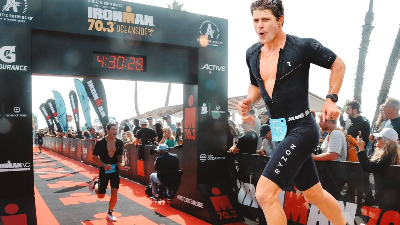 MY FIRST IRONMAN TRIATHLON // HOW IT WENT (OCEANSIDE 70.3) - YouTube