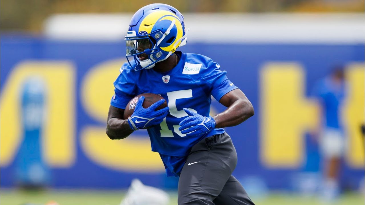 LA Rams WR Konata Mumpfield is turning heads in camp! - YouTube