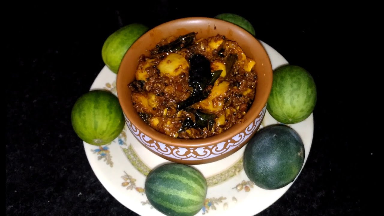 Budamkaya avakaya pachadI/Budda dosakaya chutney/yellow Cucumber ...