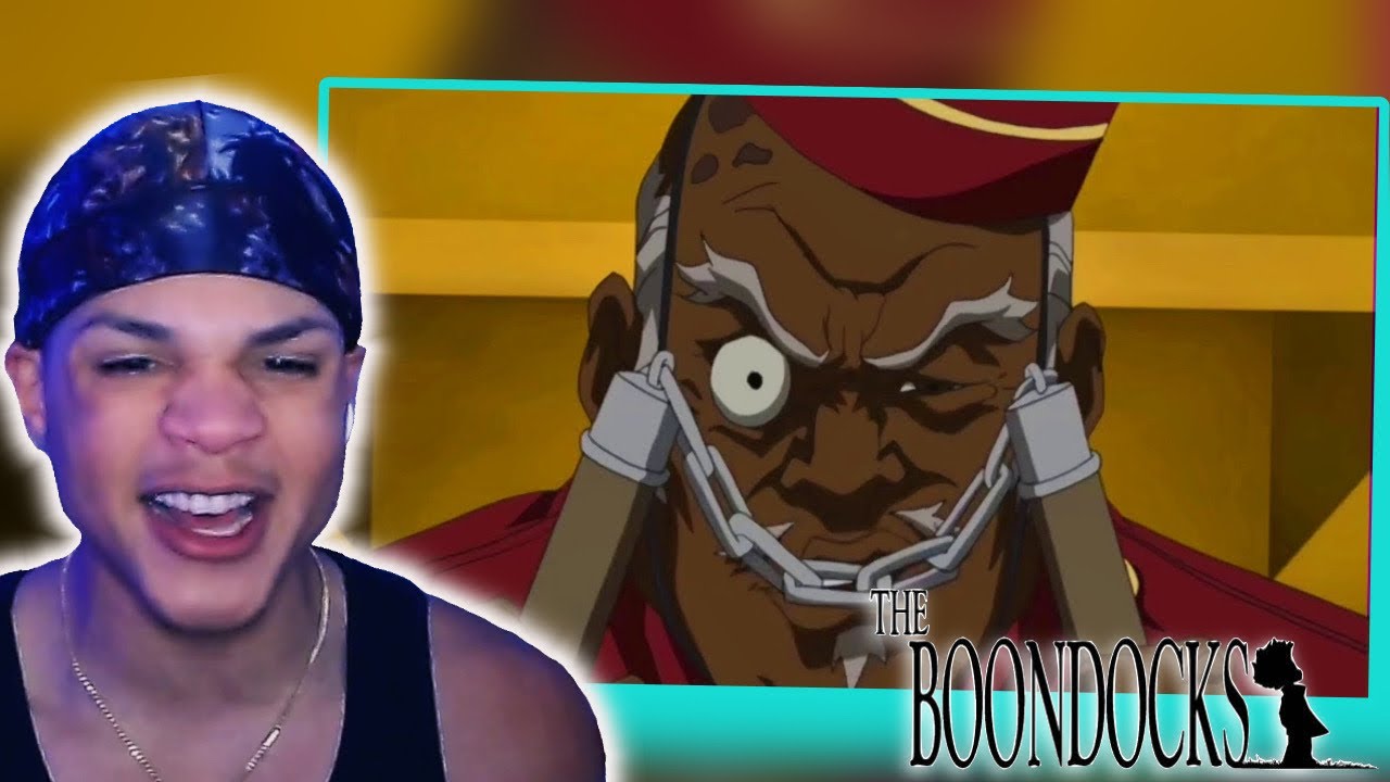 FIRST TIME WATCHING THE BOONDOCKS Huey Vs Uncle Ruckus REACTION!! - YouTube