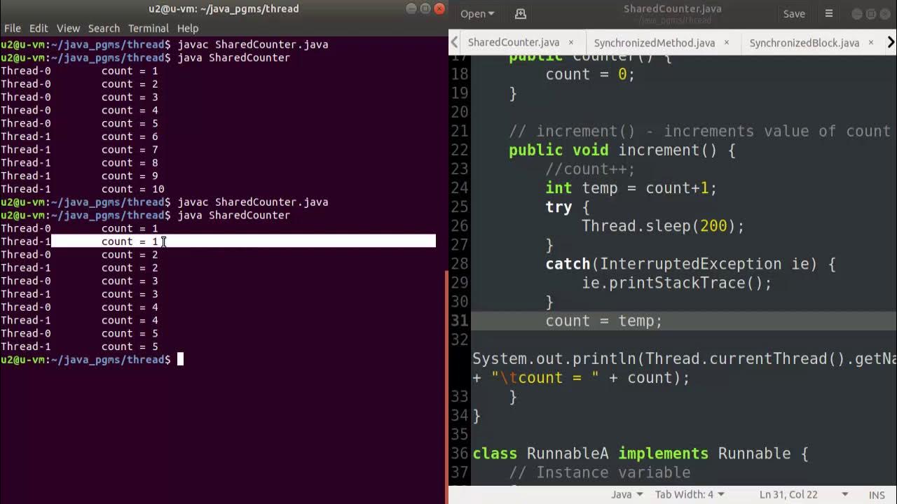 Thread Synchronization Part 1 | Module 4 | Java Programming | IT Minor | Malayalam - YouTube