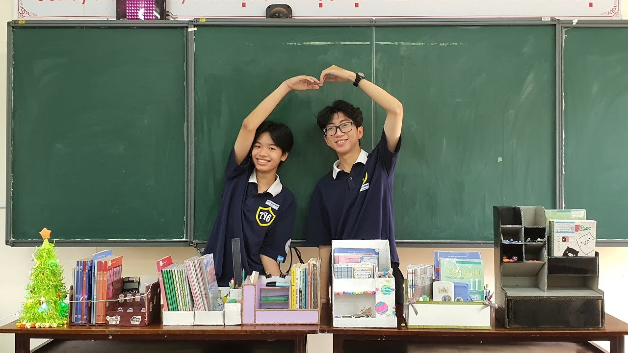 TRAI XINH GÁI ĐẸP 11A6 - YouTube