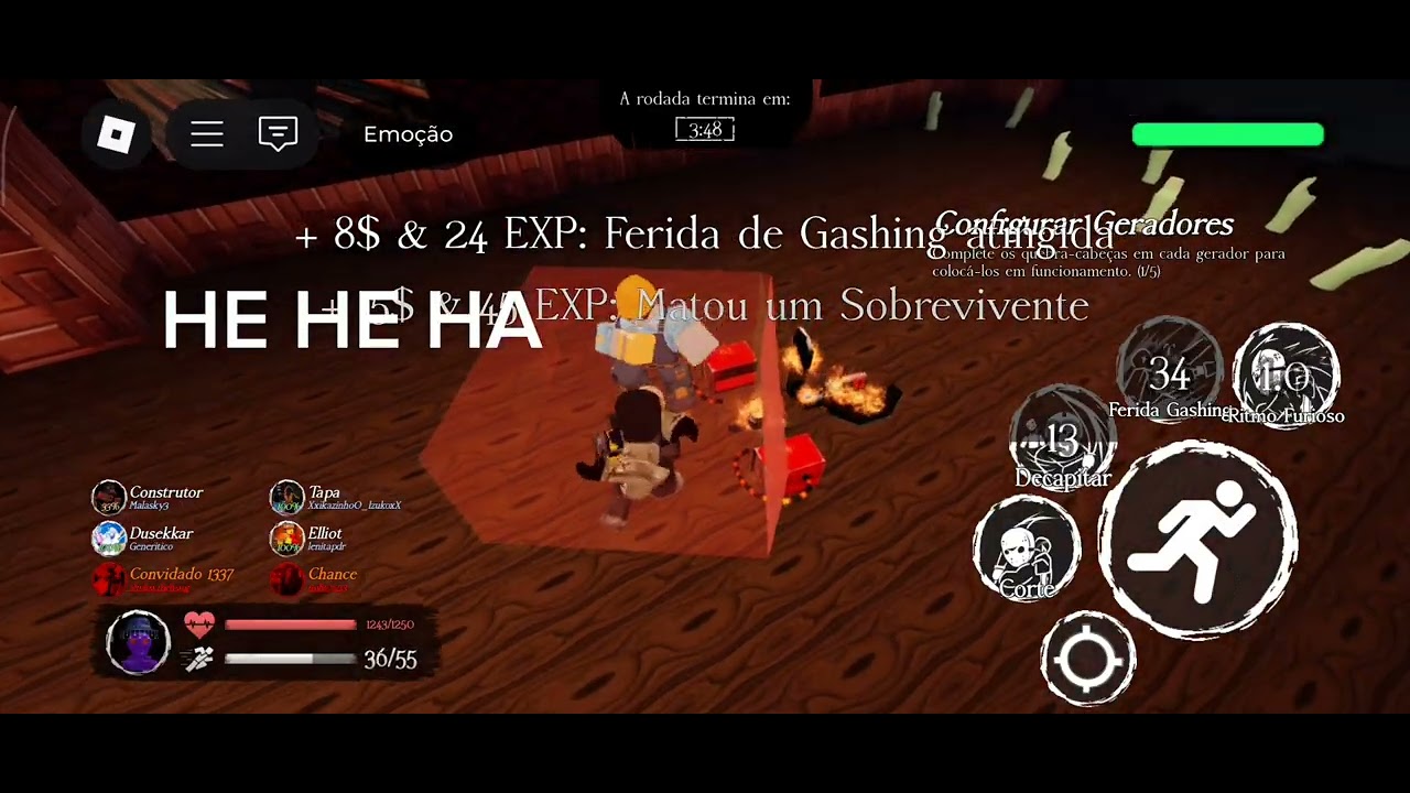 Playing with Jason in Friday the 13th new BUFF (This time with 55 ...