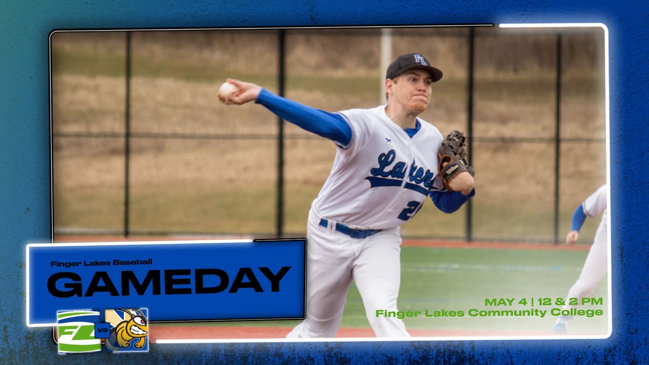 NJCAA Baseball: Finger Lakes Community College vs. SUNY Broome ...
