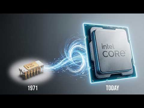 The Evolution of Intel CPUs 1971 to 2026