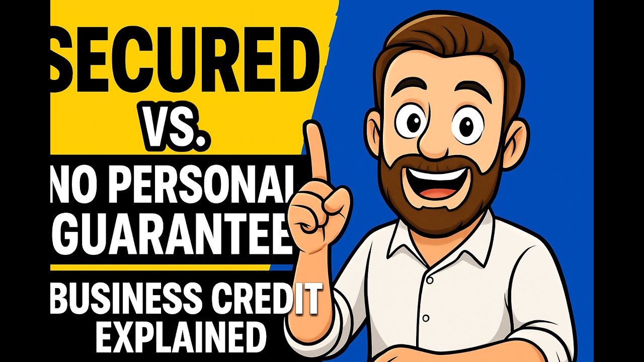 Secured vs No Personal Guarantee Business Credit Explained - YouTube