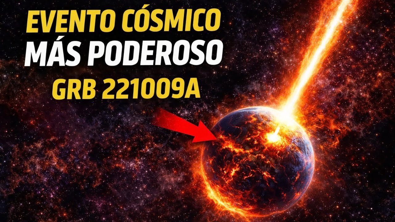 El evento cósmico más poderoso: GRB 221009A - YouTube