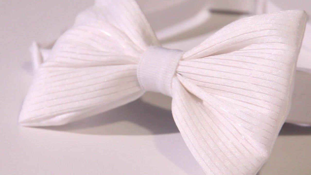light up fiber optic bow tie for music party wear - YouTube