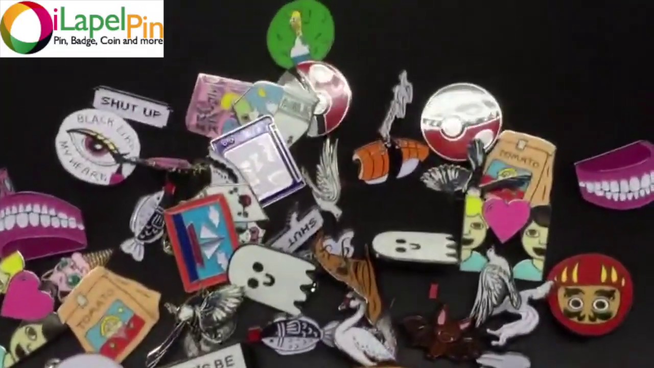 Custom Lapel Pins China Factory - YouTube