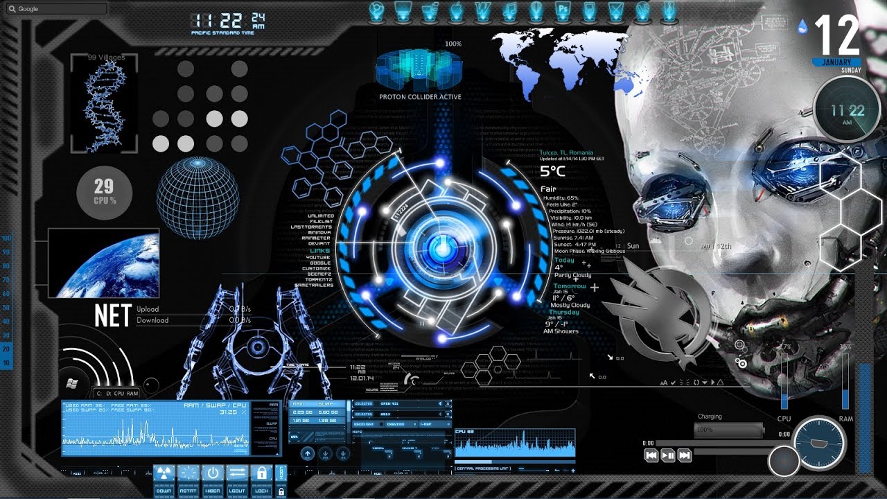 How to download and install latest rainmeter tutoril in windows 10,8,7 ...