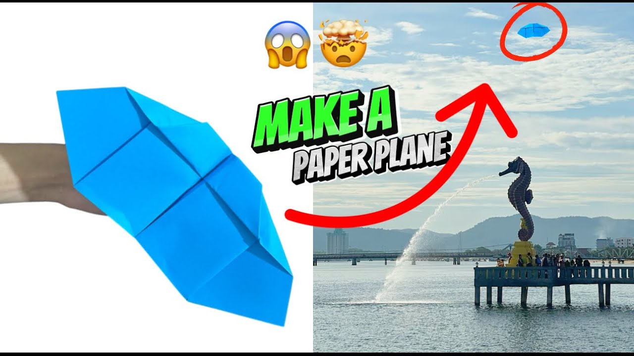 DIY Paper Plane - Simple and Fun! - YouTube