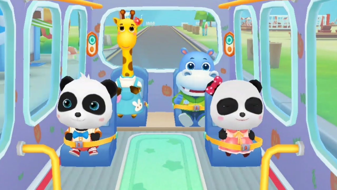 Wheels on the Bus | Bath Song, Playground Song | Nursery Rhymes | Kids ...