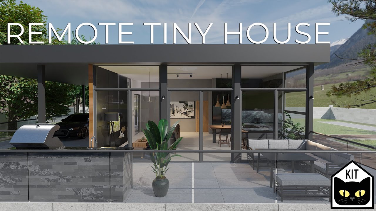 Remote Tiny House with POOL! - YouTube