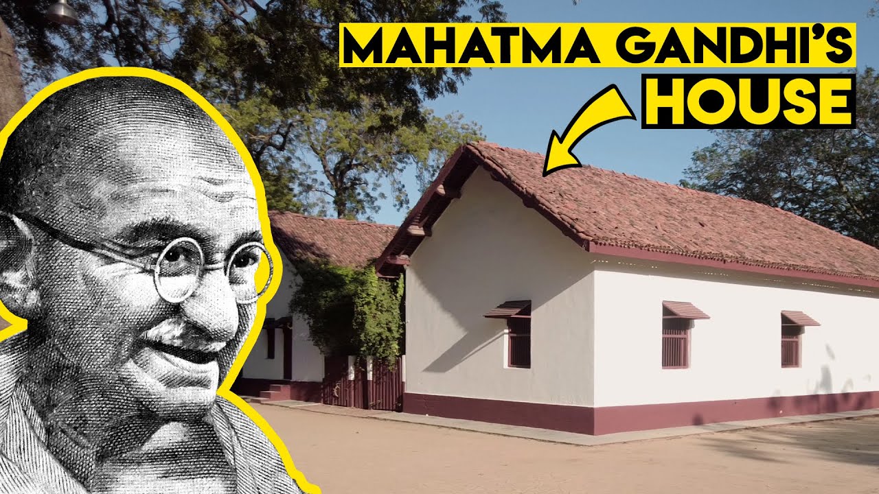 Inside Mahatma Gandhi's House // Ahmedabad - YouTube